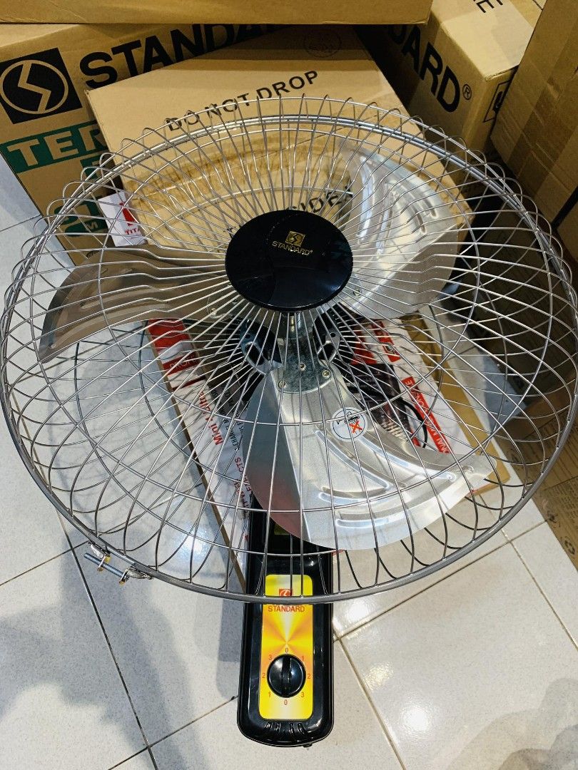 ⭐Standard 18" Industrial Wall Fan STW-18F, Furniture & Home Living, Lighting & Fans, Fans on ...