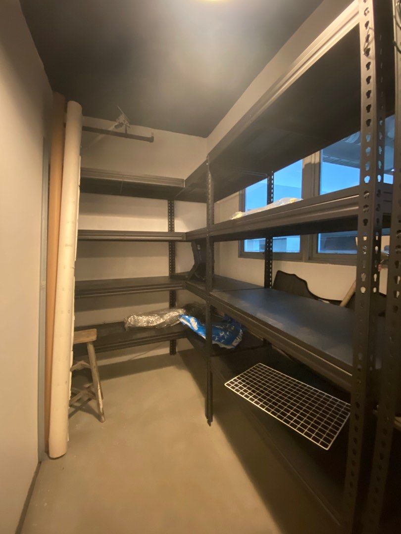 L-shape Storage Rack, Furniture & Home Living, Furniture, Shelves ...