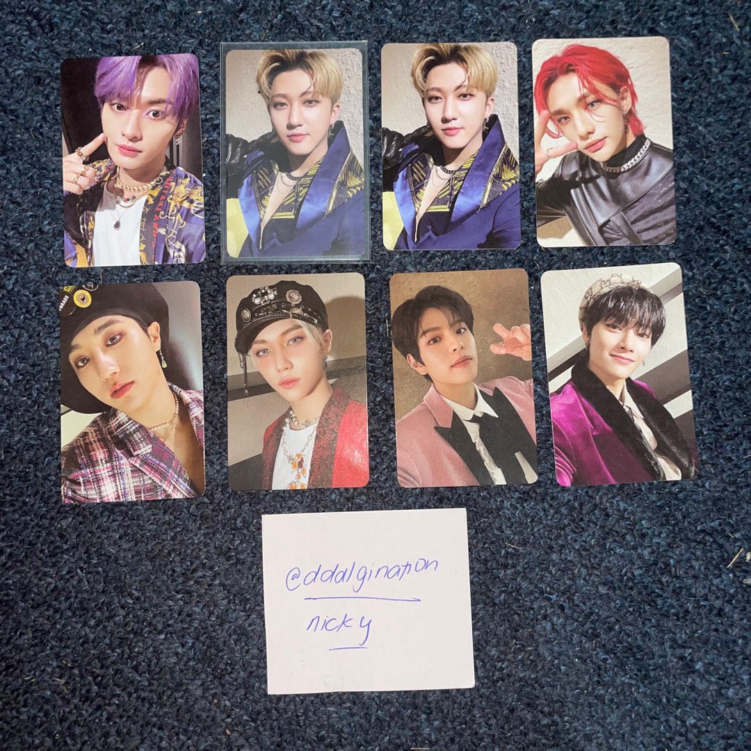 Stray Kids Oddinary Jewel Case PC Set (No Bang Chan) [lee know changbin ...