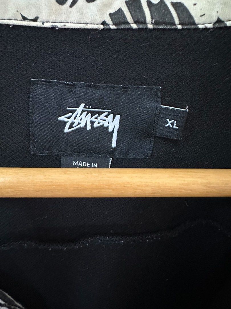 stussy button ups small logo stussy streetwear , Men's Fashion, Tops ...