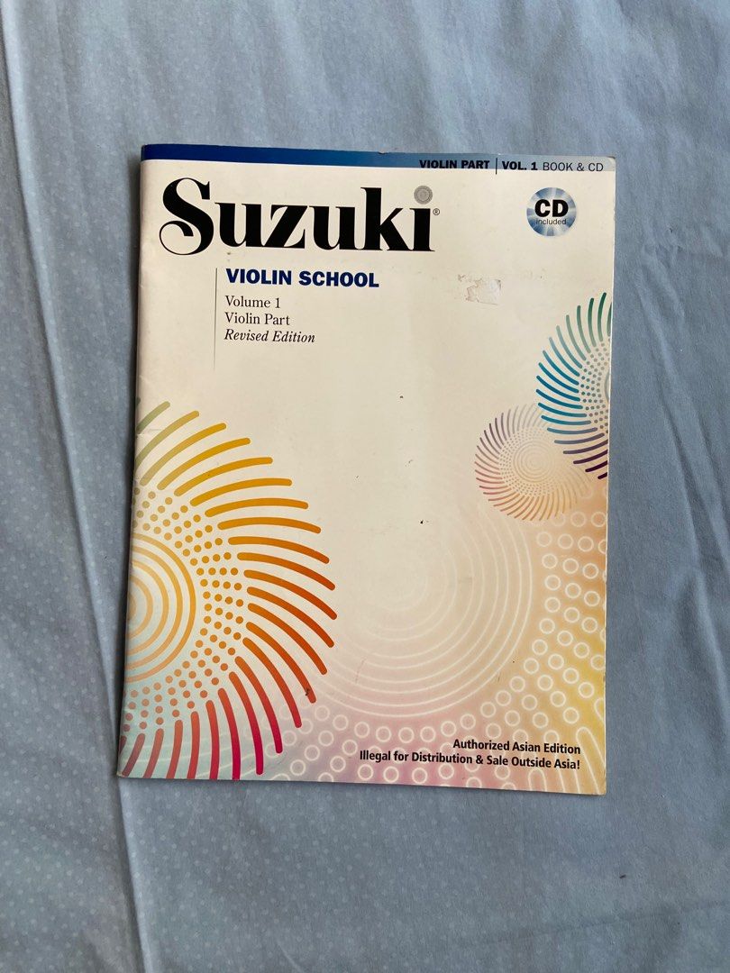 suzuki violin school volume 1 revised edition, Hobbies & Toys, Books ...