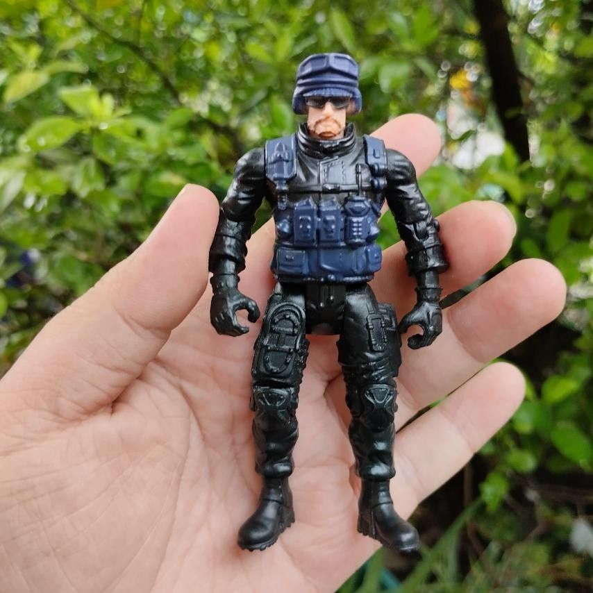 Swat Police Force Soldier Action Figure on Carousell