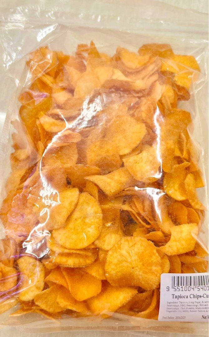 Tapioca Chips - Cheese/ Curry (500g), Food & Drinks, Packaged & Instant ...
