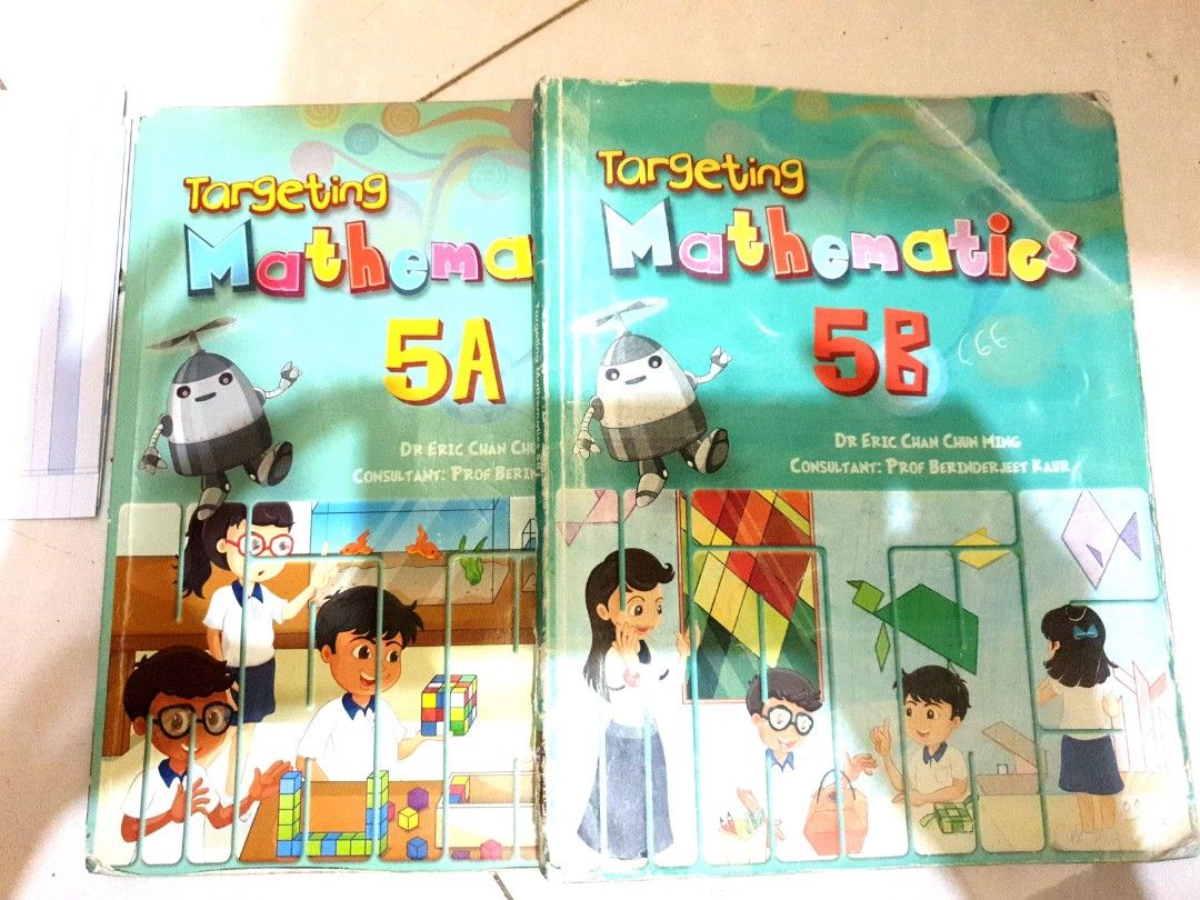 Targeting Mathematics 5A & 5B, Announcements on Carousell