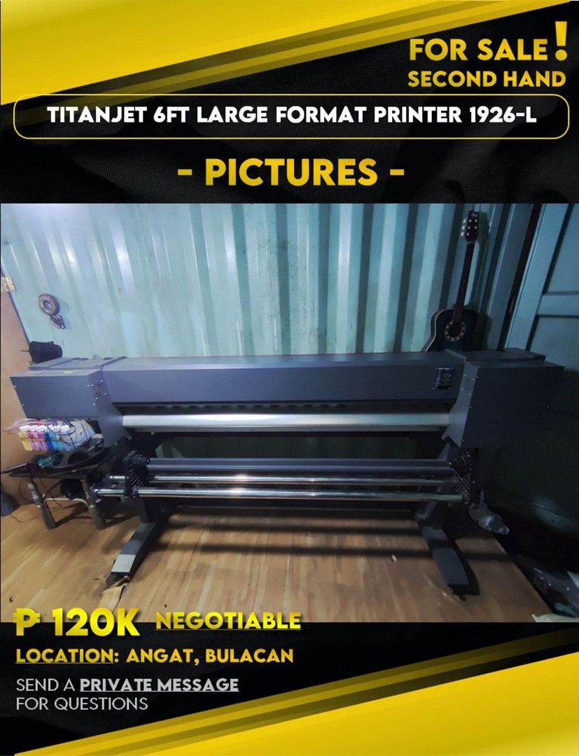 Tarpaulin Printer, Computers & Tech, Printers, Scanners & Copiers on ...