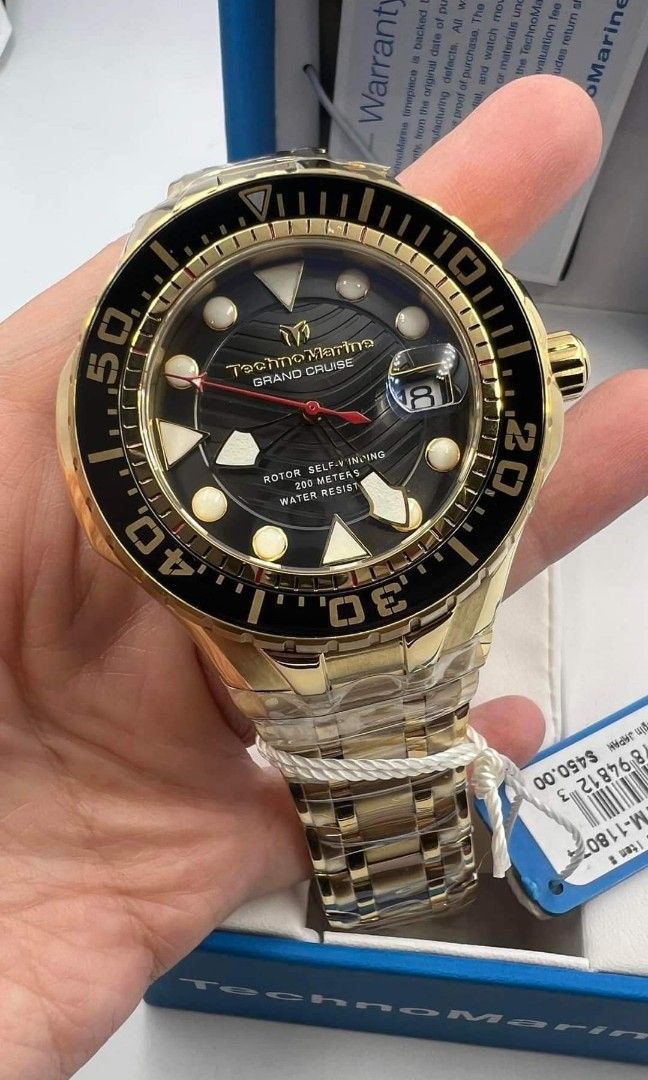 Technomarine grand cruise automatic, Men's Fashion, Watches ...