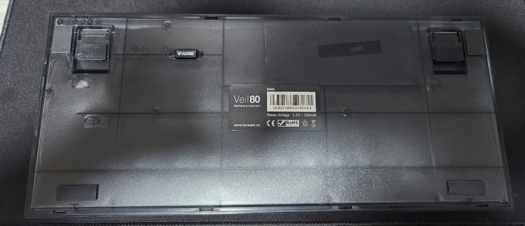 Tecware Veil 80 Mechanical Keyboard (Brown Tactile Switch), Computers ...