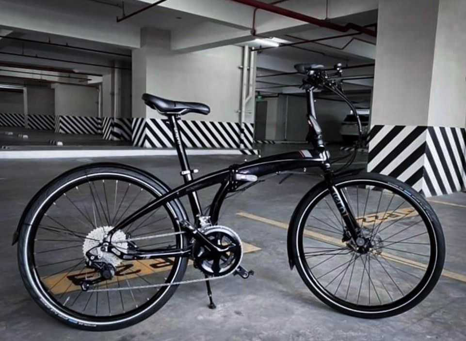 Tern Eclipse D16 26" Foldable Bike + Upgraded Parts + Free Accessories, Sports Equipment ...