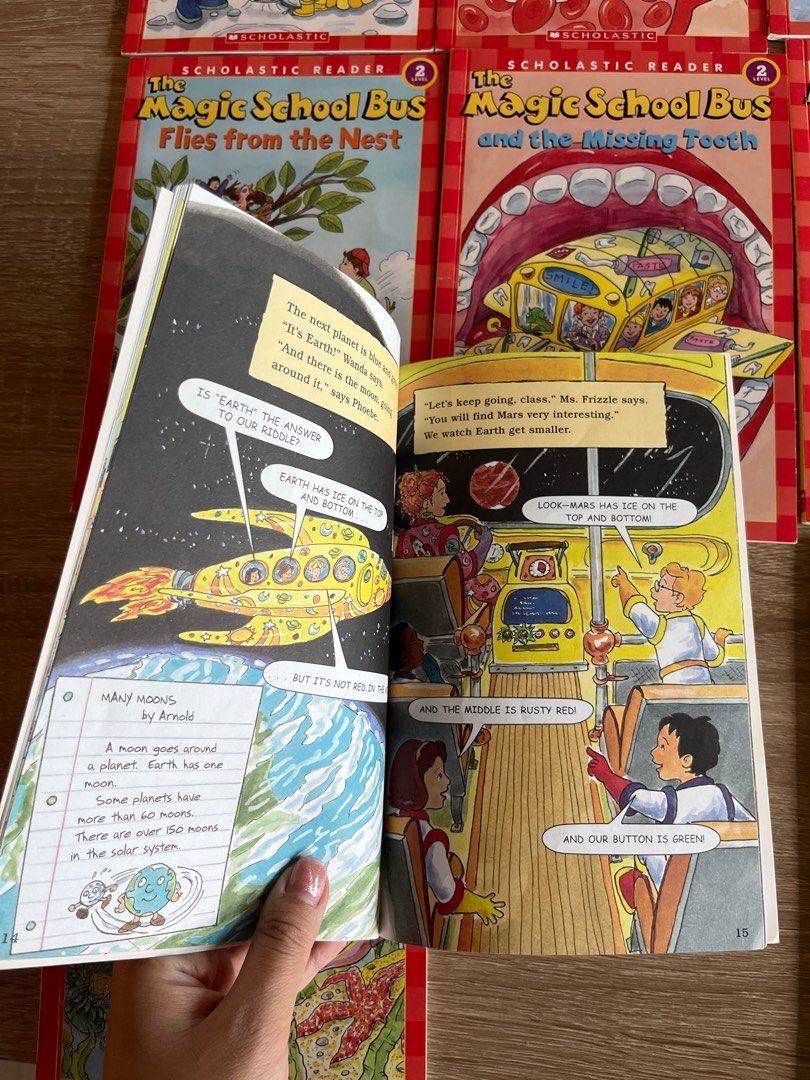 The Magic School Bus Science Readers Box 2 (Whole Set), Hobbies & Toys ...
