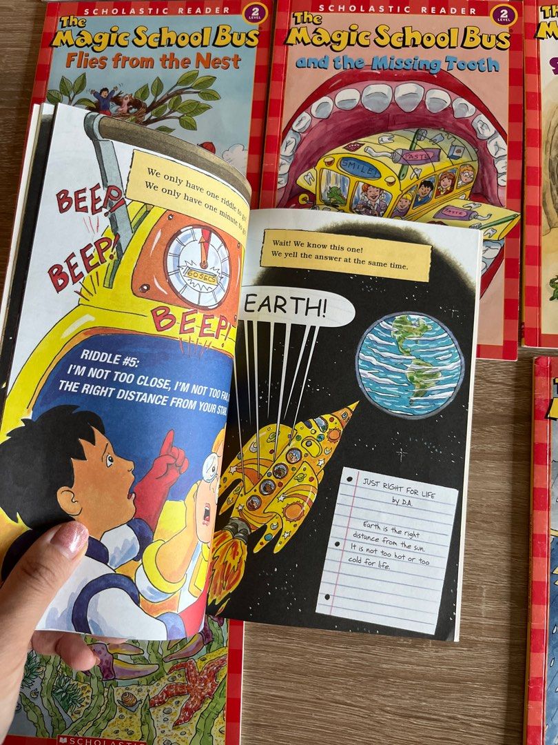 The Magic School Bus Science Readers Box 2 (Whole Set), Hobbies & Toys ...