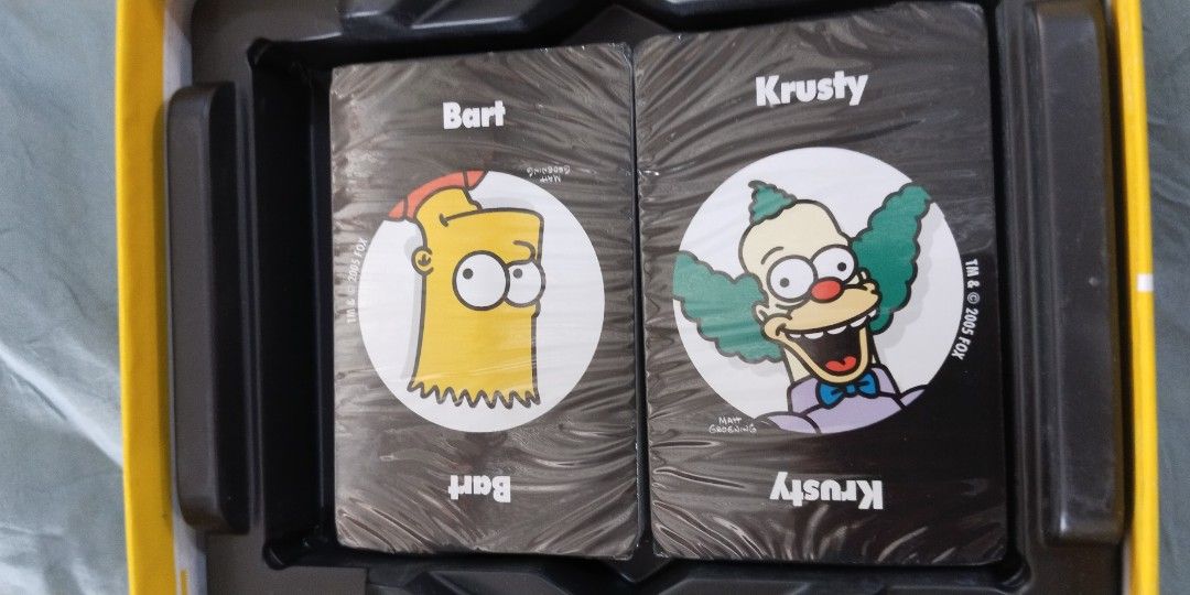 The Simpsons Pit Card, Hobbies & Toys, Toys & Games on Carousell