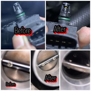 Mitsubishi Lancer Ex Throttlebody & MAP Sensor Cleaning, Car ...