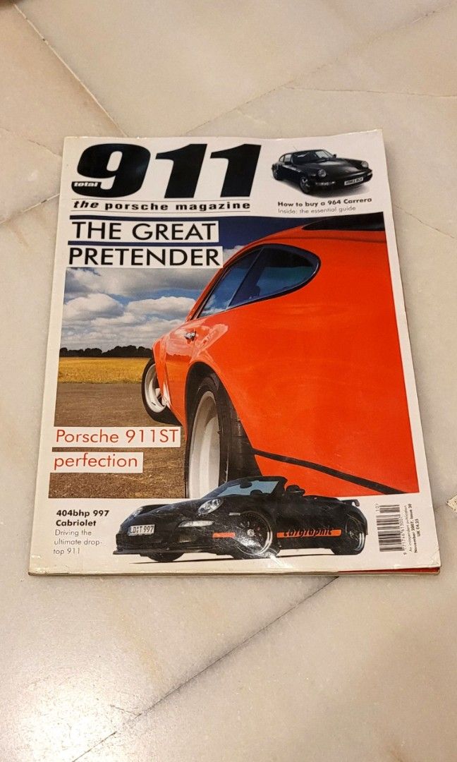 TOTAL 911- THE PORSCHE MAGAZINE (NOVEMBER 2007 ISSUE 30), Hobbies ...