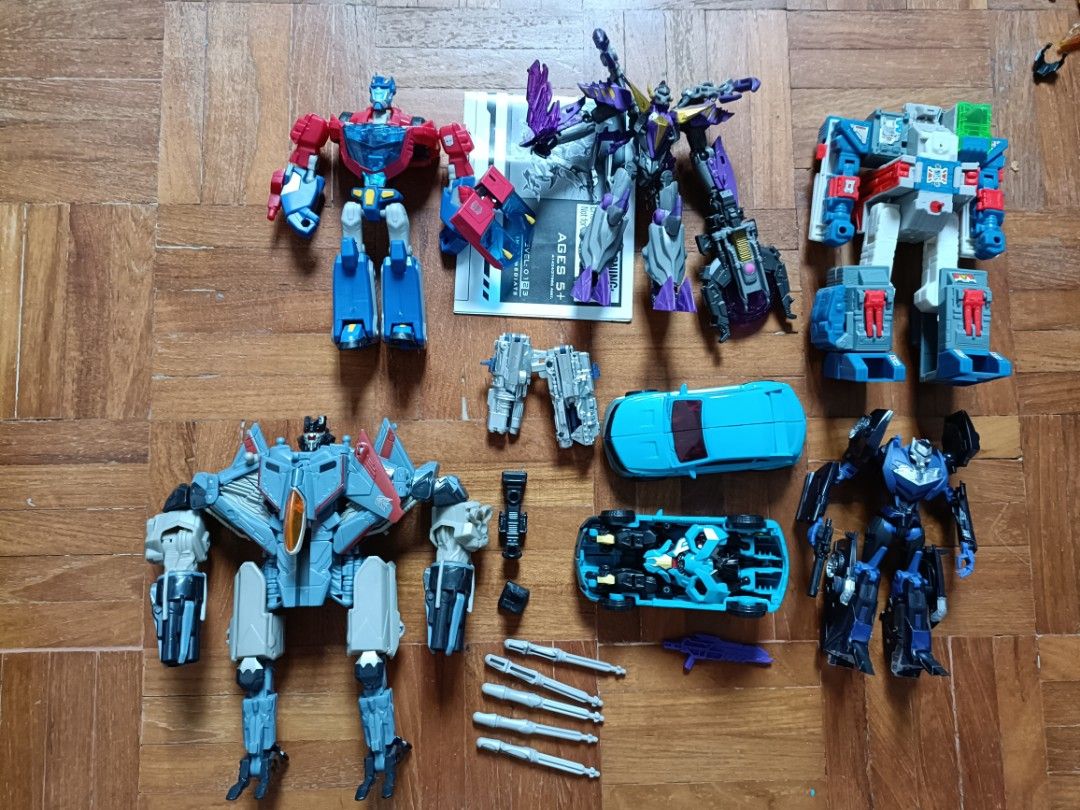 Transformers toys lot Animated WFC G1 Movie ROTF DOTM Prime figures ...