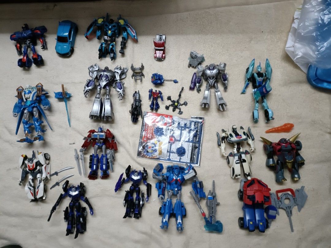 Transformers toys lot Animated WFC G1 Movie ROTF DOTM Prime figures ...