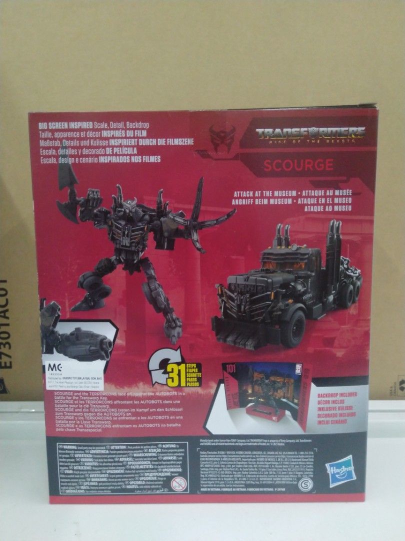 Transformers Studio Series SS-101 SS101 Scourge, Hobbies & Toys, Toys ...