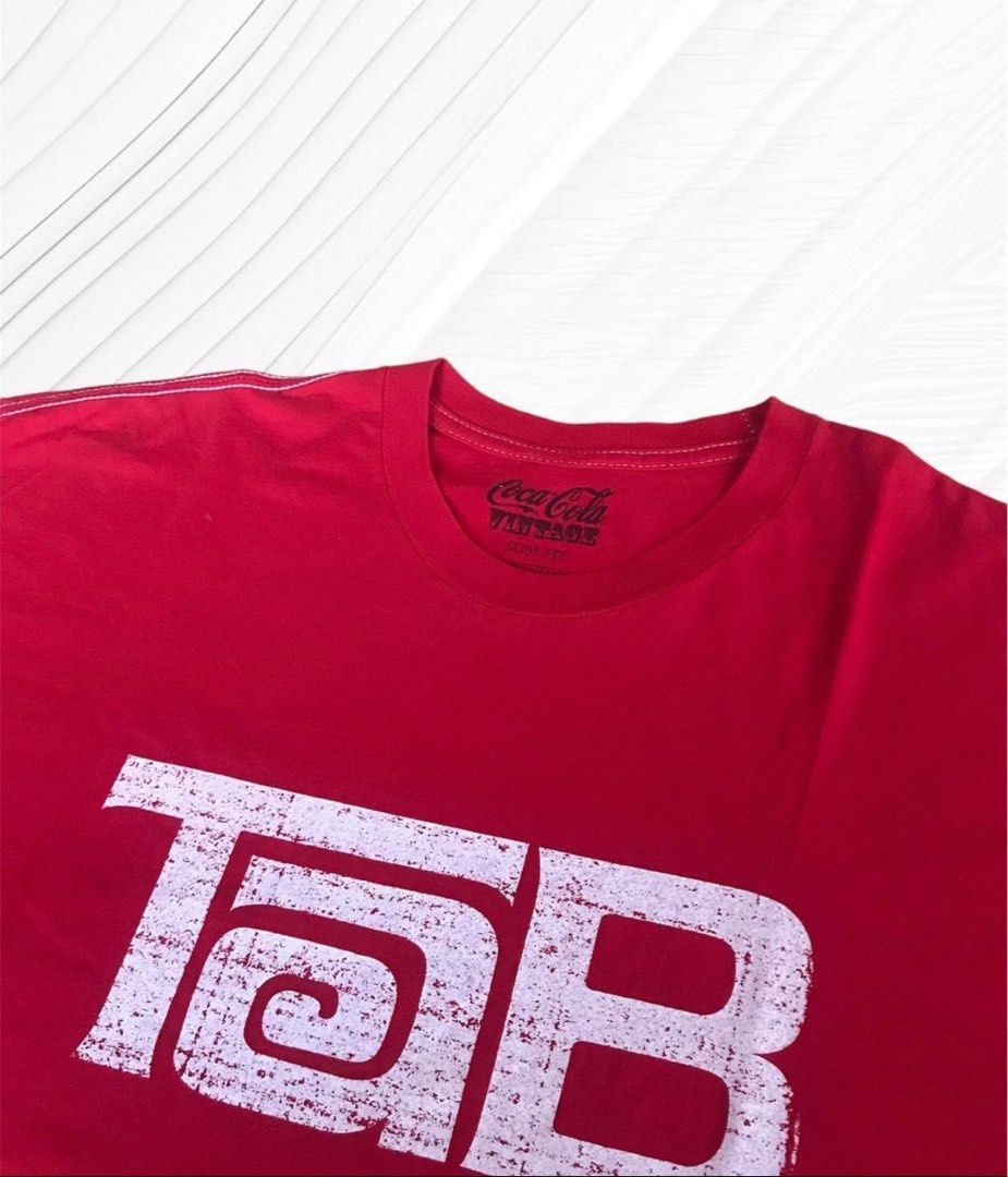 Tshit coca cola vintage, Fesyen Pria, Pakaian , Atasan di Carousell