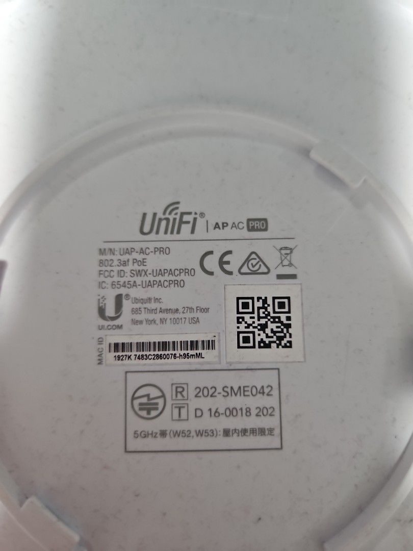 Unifi UAP AC PRO, Computers & Tech, Parts & Accessories, Other ...