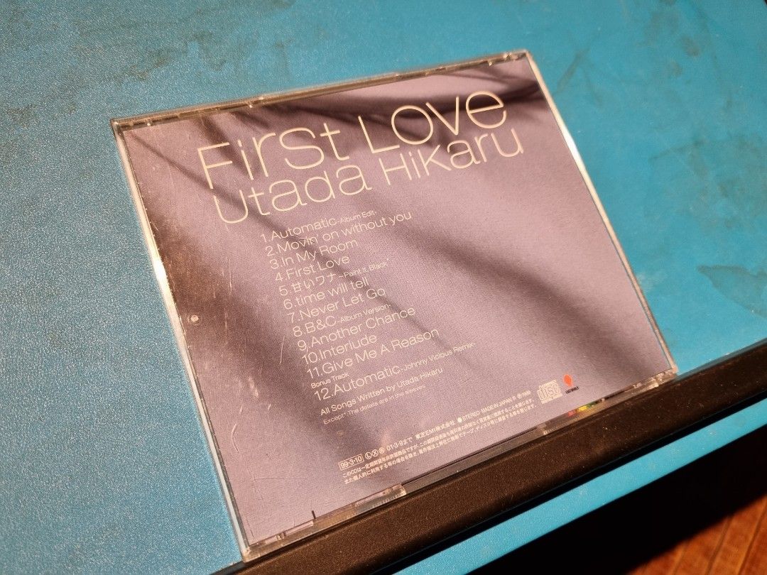Utada Hikaru First Love - Album 1999 CD Disc, Hobbies & Toys, Music ...