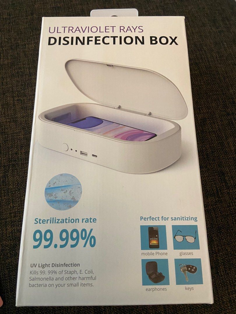 UV disinfection box, Everything Else on Carousell