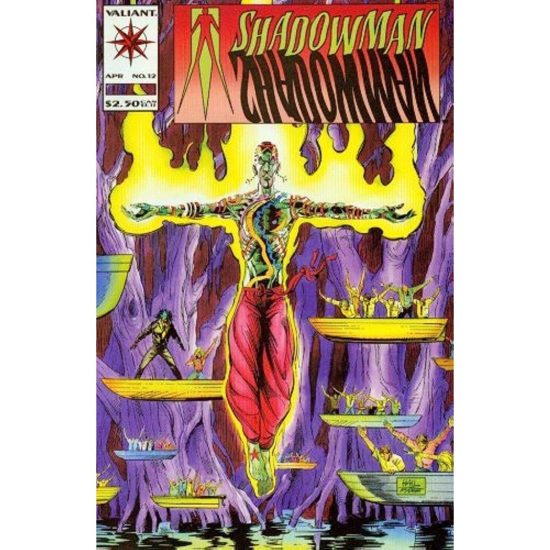 Valiant Comics Shadowman Series 1 # 8 Key issue Comic (1st Appearance of Master Darque) #12 #13 ...