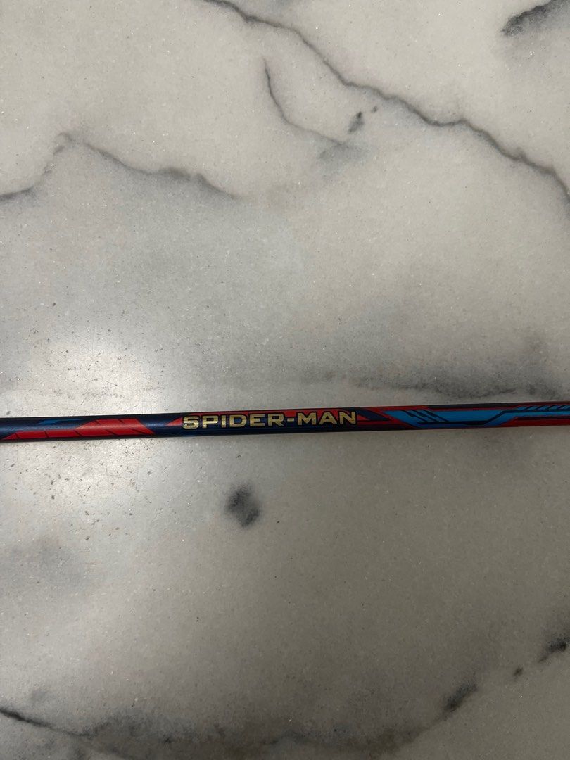 Victor Spiderman Badminton Racquet Yonex Marvel Li Ning Spider Man ...