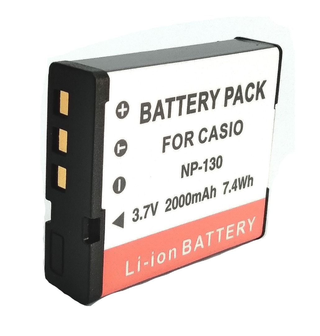 Viloso CS NP130 NP-130 Battery Li-ion Rechargeable for Casio Exilim EX ...