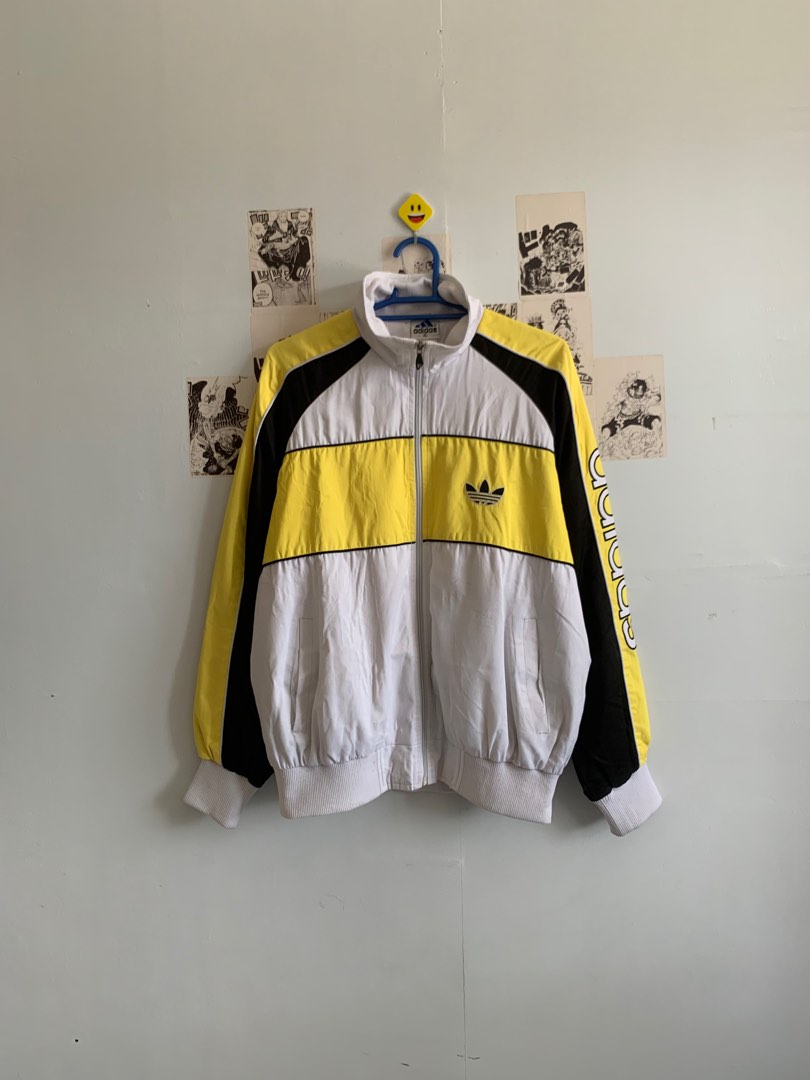 Vintage Adidas Big Back Logo, Men's Fashion, Coats, Jackets and ...