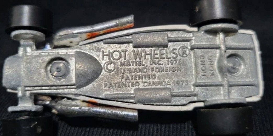 Vintage Hot Wheels 1975 Roadster Hot Rod White Flames Hongkong, Toys ...
