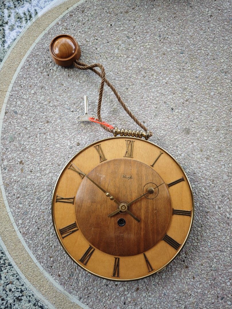 Vintage Kienzle wall clock, Furniture & Home Living, Home Decor, Clocks on Carousell