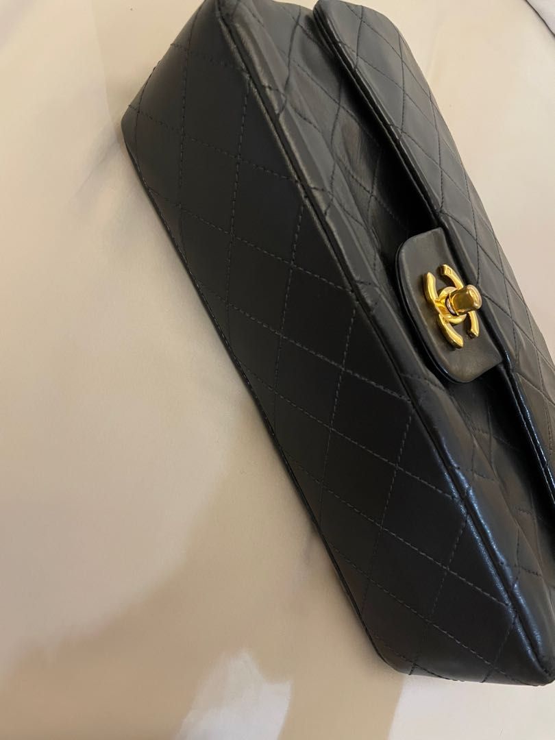 Vintage Medium Chanel CF, Luxury, Bags & Wallets on Carousell