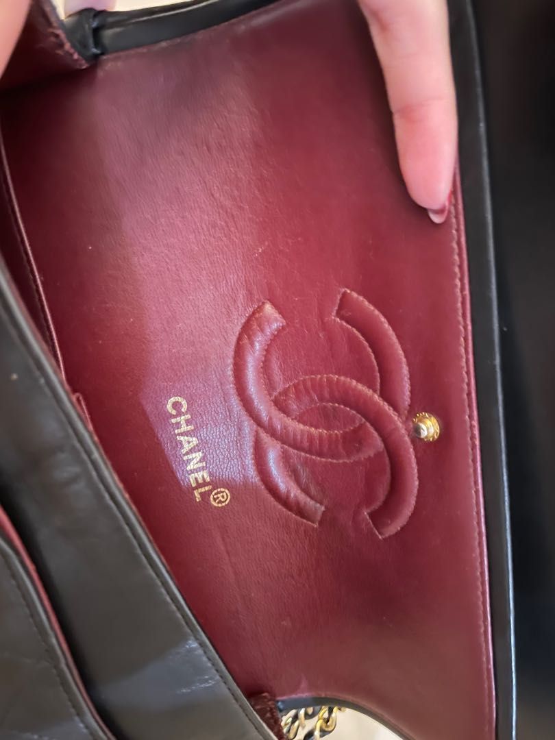 Vintage Medium Chanel CF, Luxury, Bags & Wallets on Carousell
