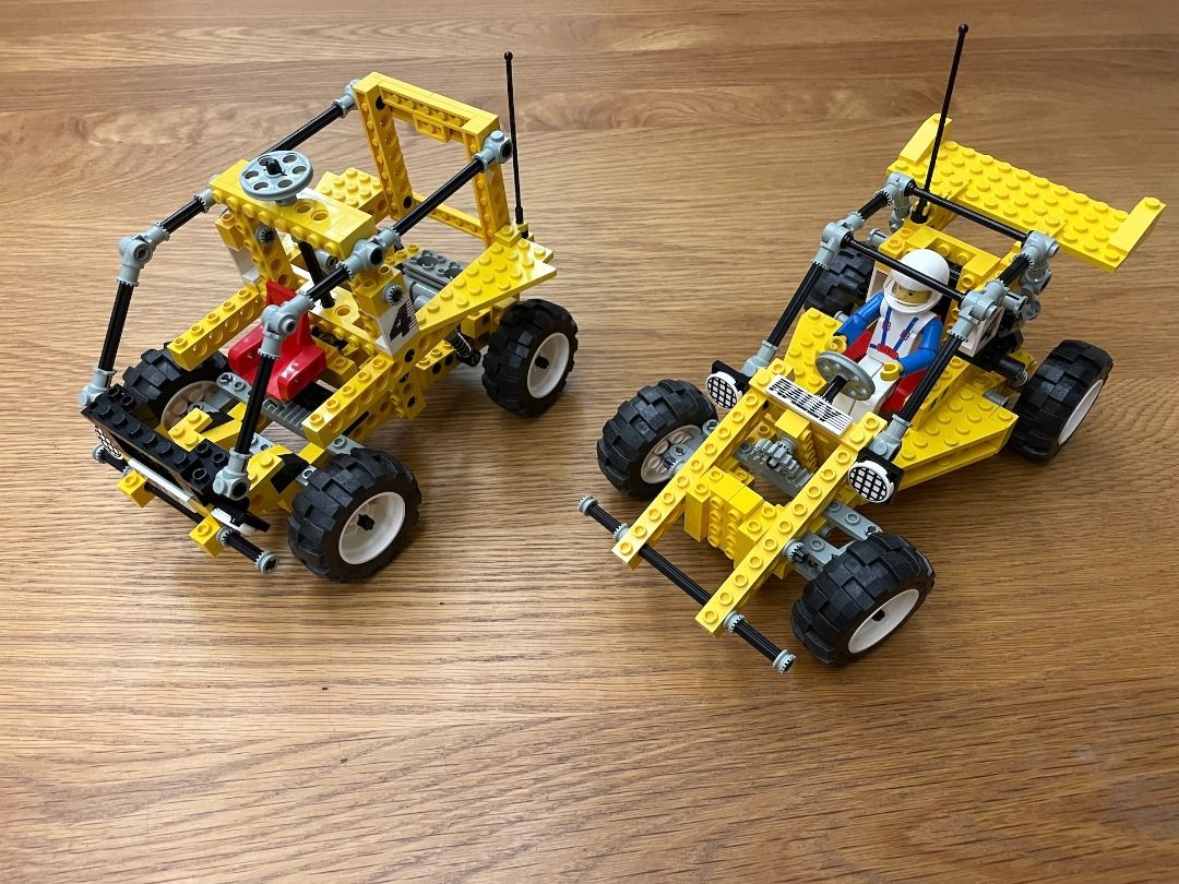 Vintage Technic LEGO set 8840 - Rally Racer and alternative build ...
