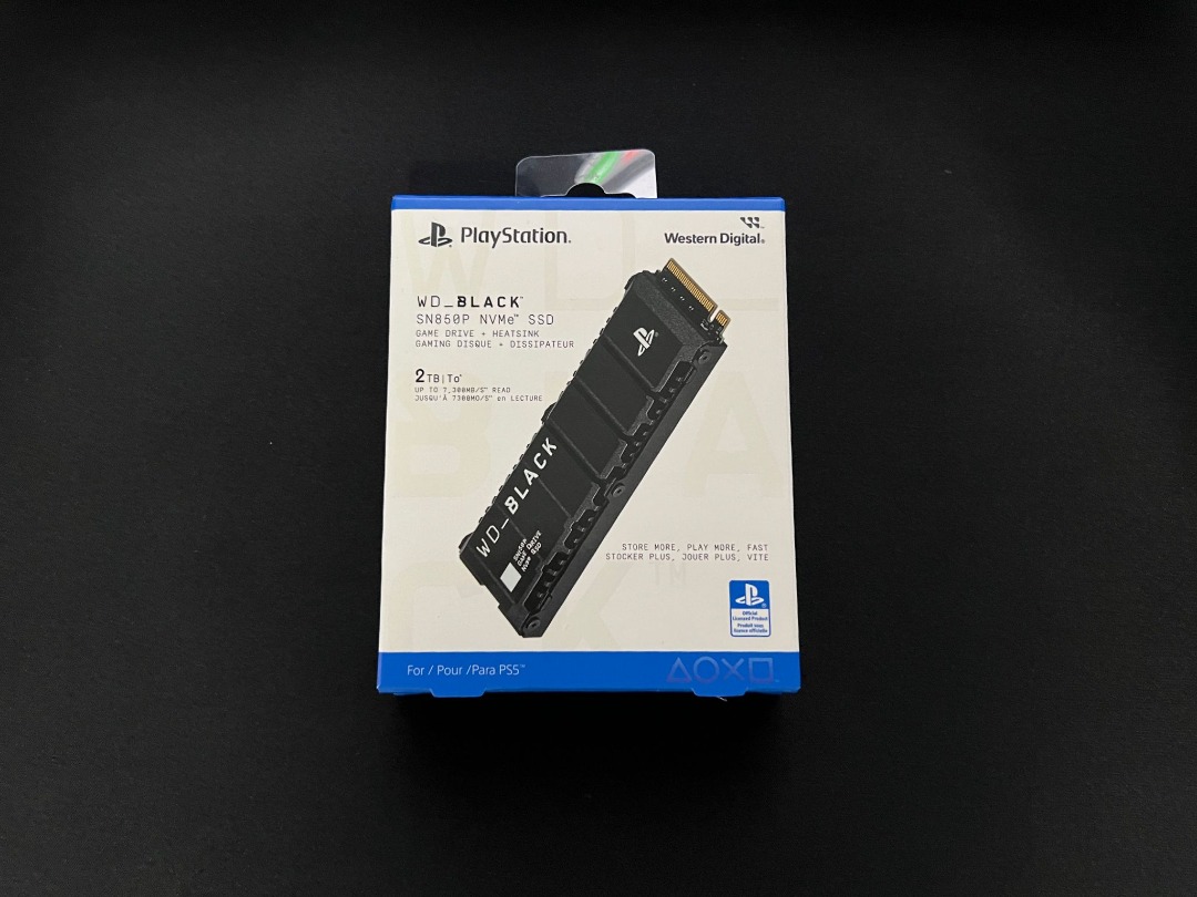 WD BLACK SN850P 2TB NVMe SSD for PS5 consoles (With Heatsink ...
