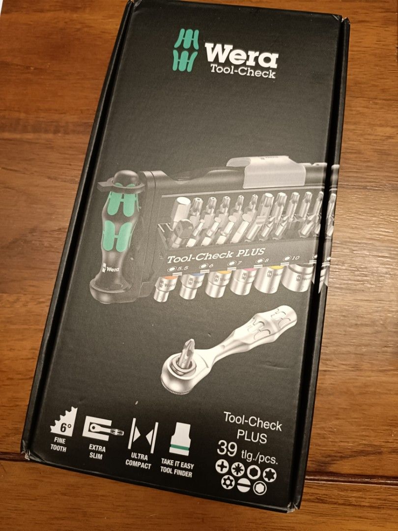 Wera tool check plus premium portable tool kit, Furniture & Home Living ...