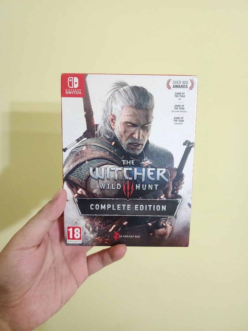 Witcher 3 wild hunt switch, Video Gaming, Video Games, Nintendo on ...