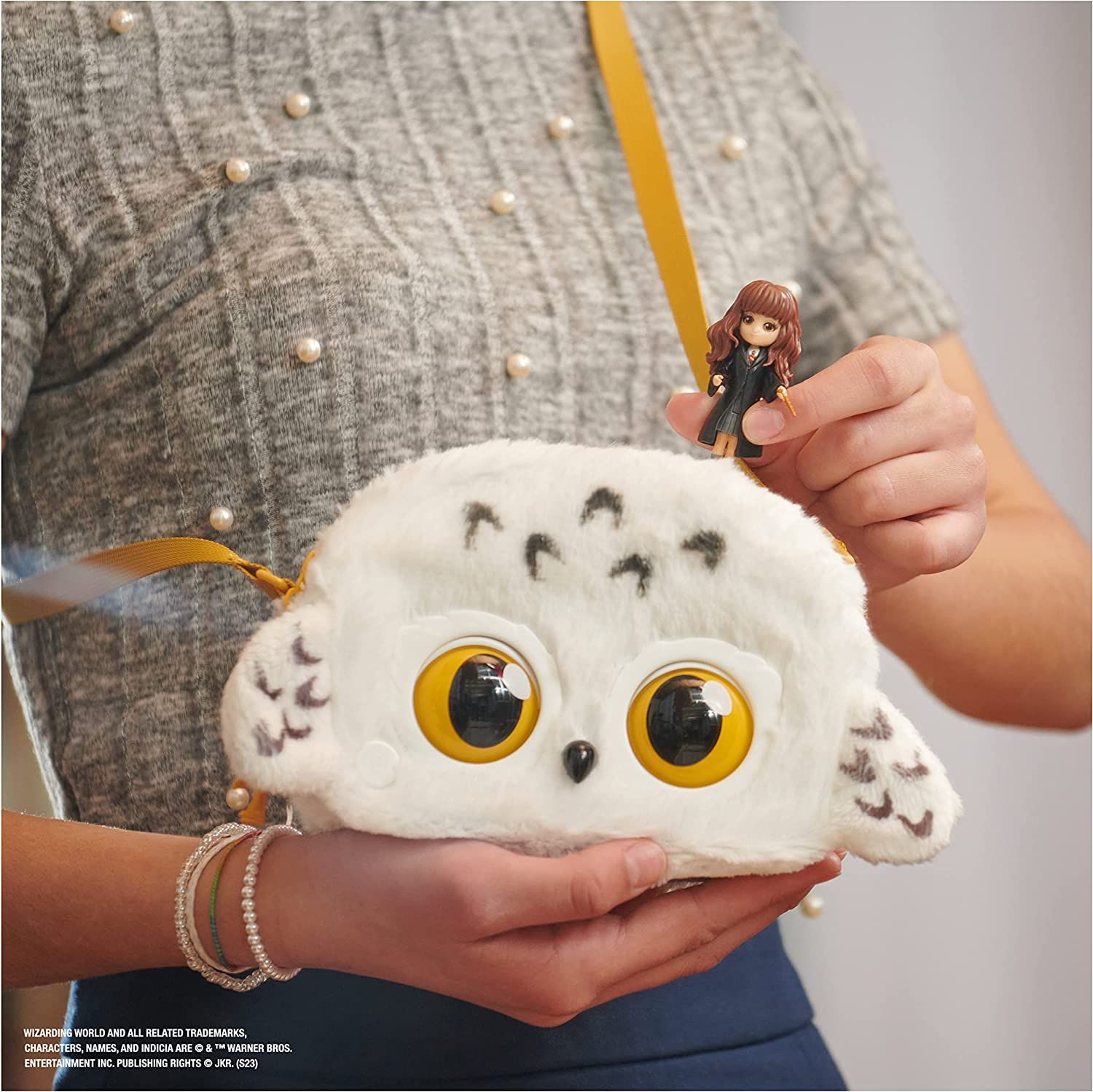 Wizarding World Harry Potter, Hedwig Purse Pets Interactive Pet Toy and ...