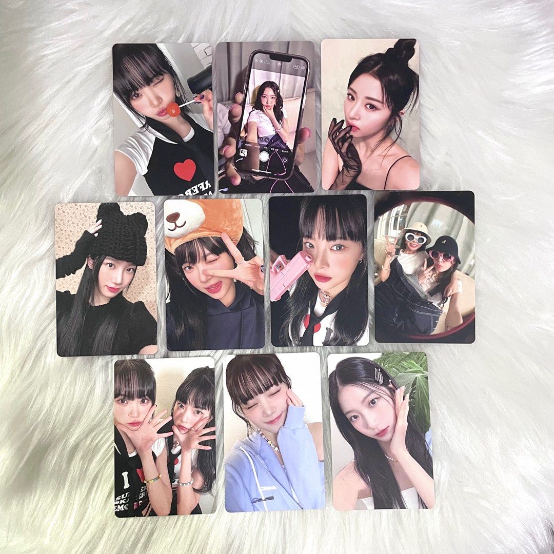 WTS LESSERAFIM Unforgiven Weverse Album Photocards Sakura Chaewon ...