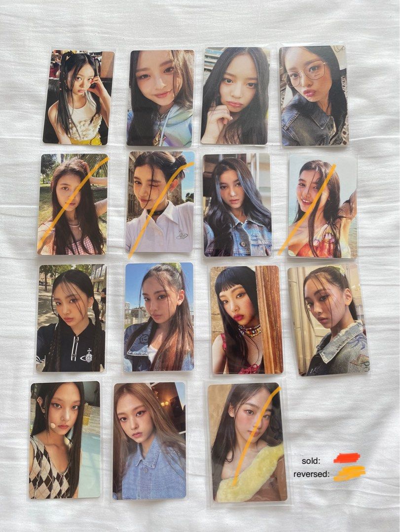 WTS Newjeans photocard PC Hanni Danielle Haerin Minji Hyein Bluebook Bag Weverse, Hobbies & Toys ...