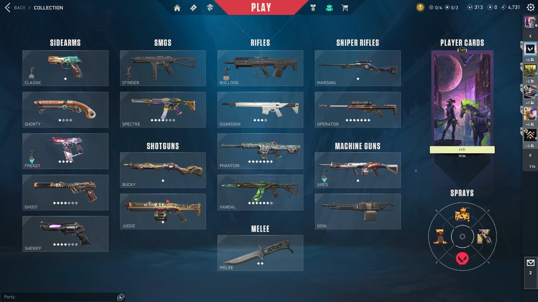 WTS Stacked Valorant Account / Val account, Video Gaming, Gaming ...