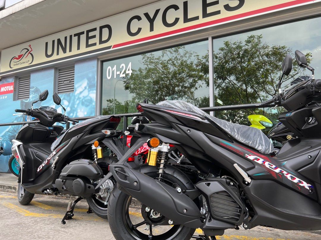 Yamaha Aerox 155 (Keyless), Motorcycles, Motorcycles for Sale, Class 2B ...