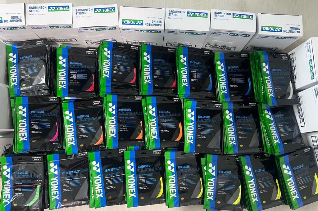 Yonex Badminton String (BG66 Ultimax), Sports Equipment, Sports & Games ...