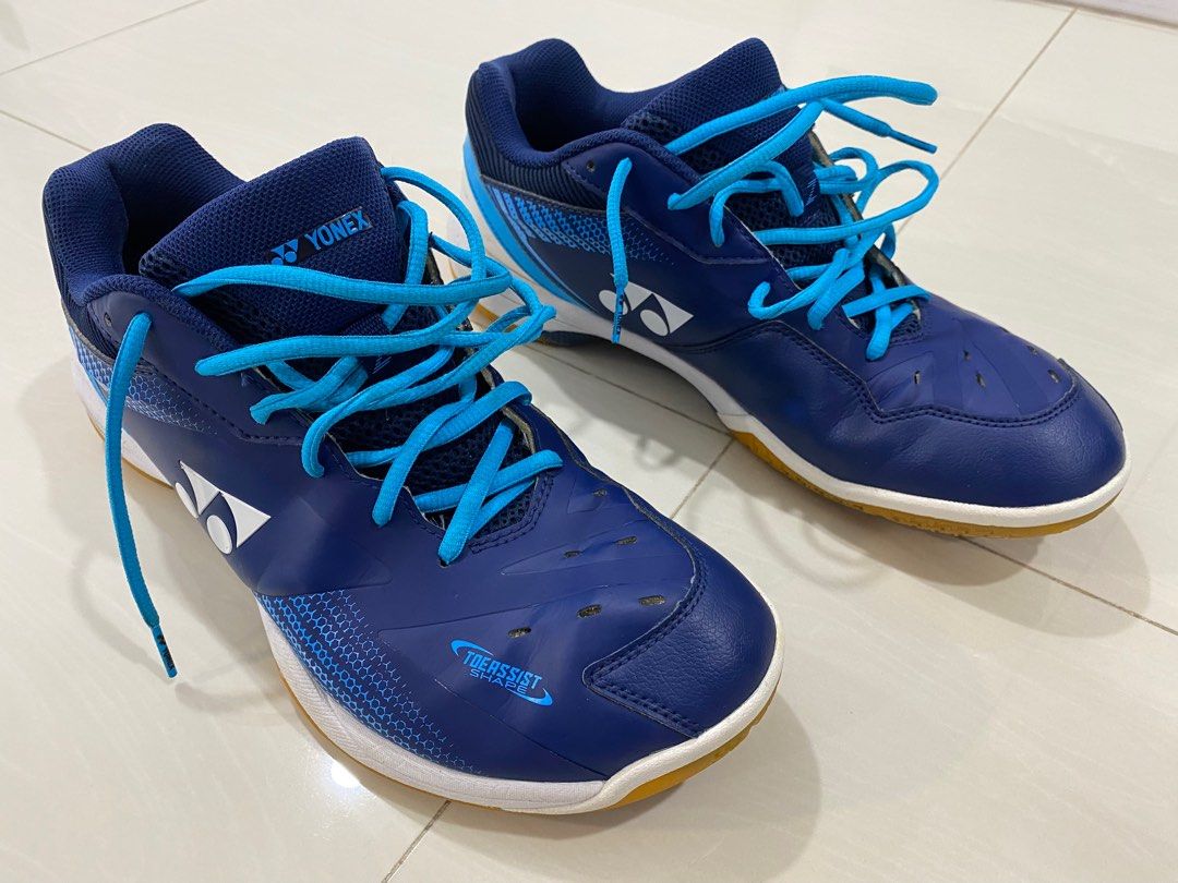 Yonex Power Cushion 65z Wide ( Blue), Sports Equipment, Other Sports ...