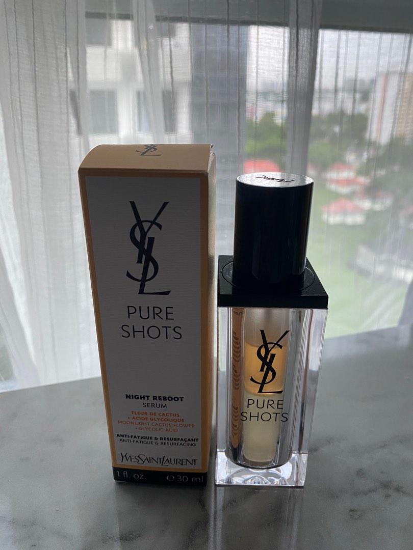 YSL pure shots 30ml, Beauty & Personal Care, Face, Face Care on Carousell