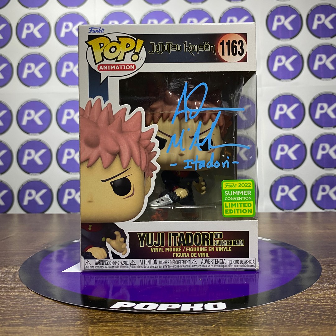 Yuji Pop! (Summer Convention Exclusive) Signed, Hobbies & Toys, Toys ...