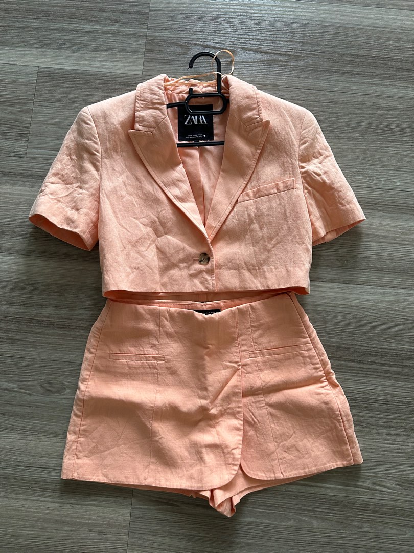 Zara Blazer Skort Set, Women's Fashion, Dresses & Sets, Sets or ...