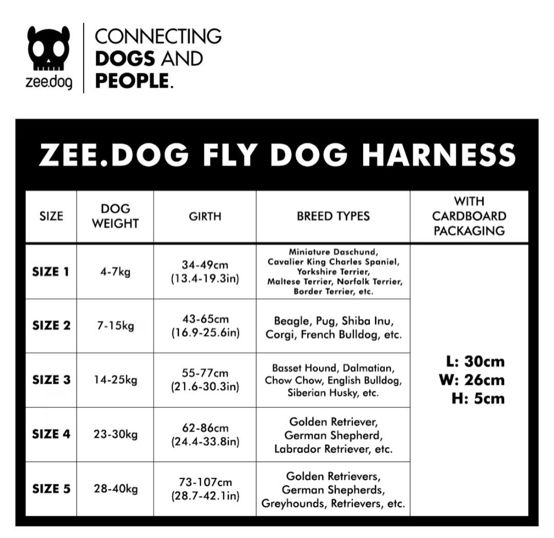 Zee.Dog Fly Dog Harness (Vortex), Pet Supplies, Homes & Other Pet ...