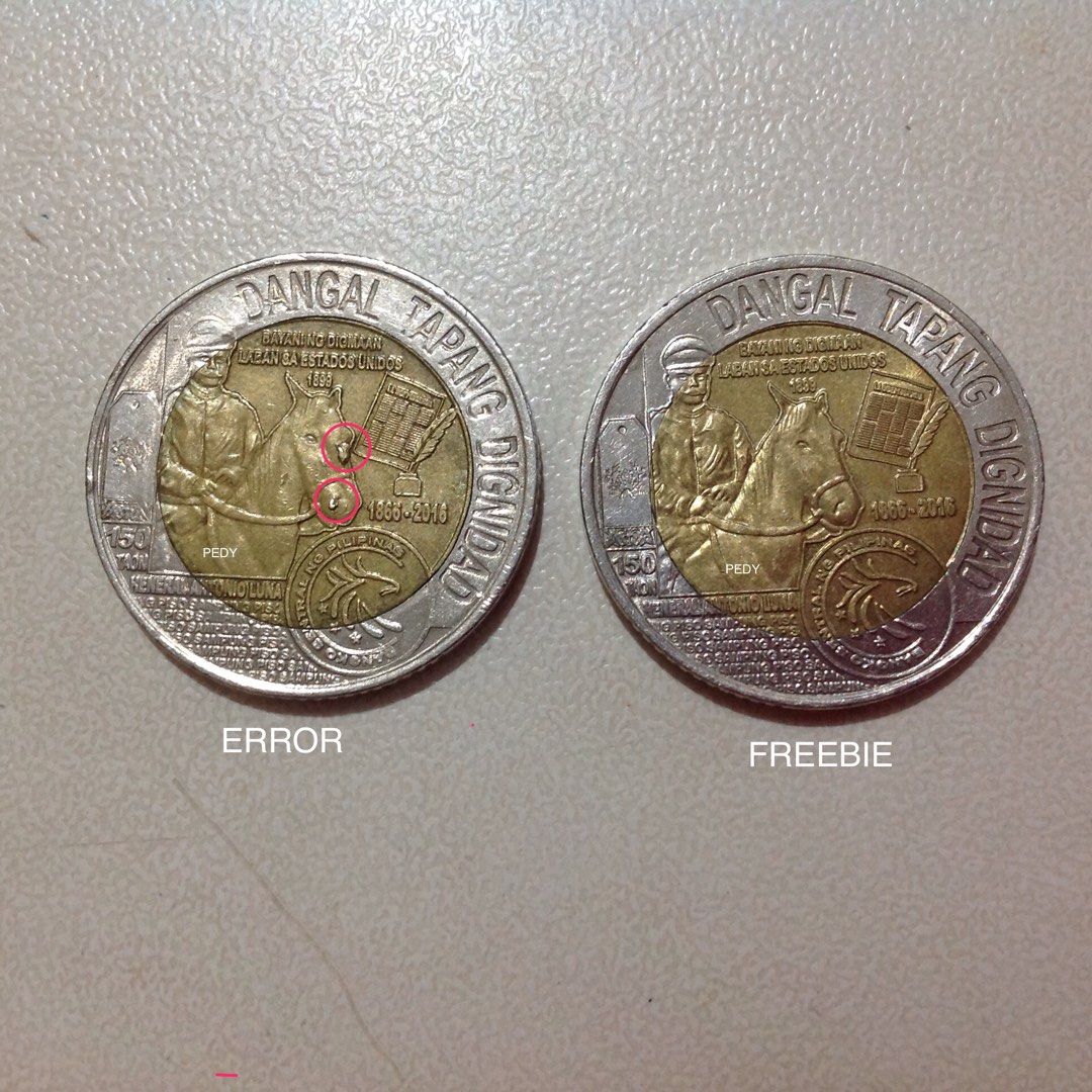 10 PISO COMMERATIVE COIN WITH ERROR + FREEBIE on Carousell