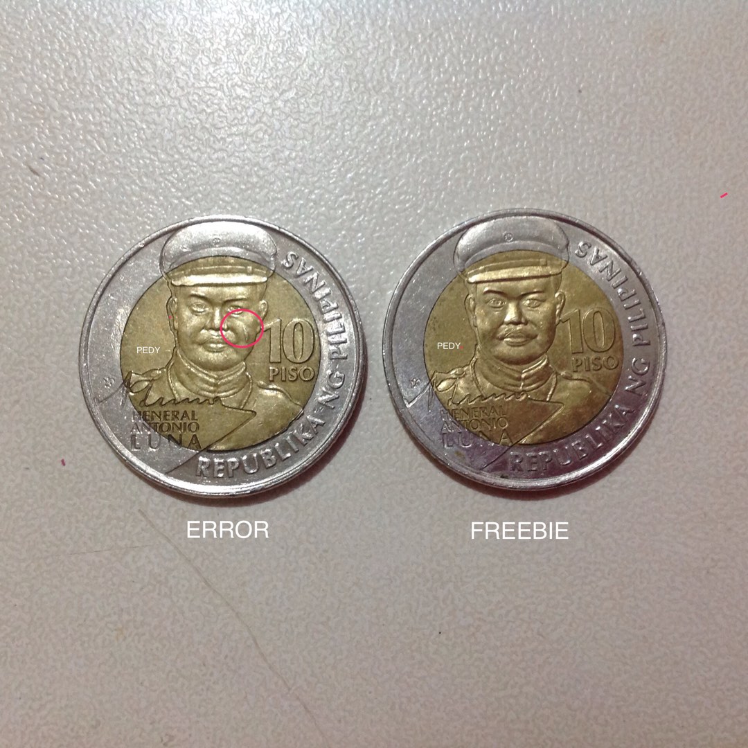 10 PISO COMMERATIVE COIN WITH ERROR + FREEBIE on Carousell
