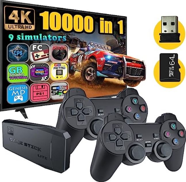 14000+ Arcade TV Video Game Console Retro Game Pandora Box Game Stick ...